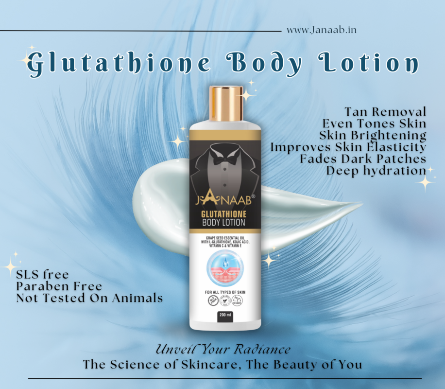 Buy Glutathione Body Lotion for Skin Whitening - Janaab